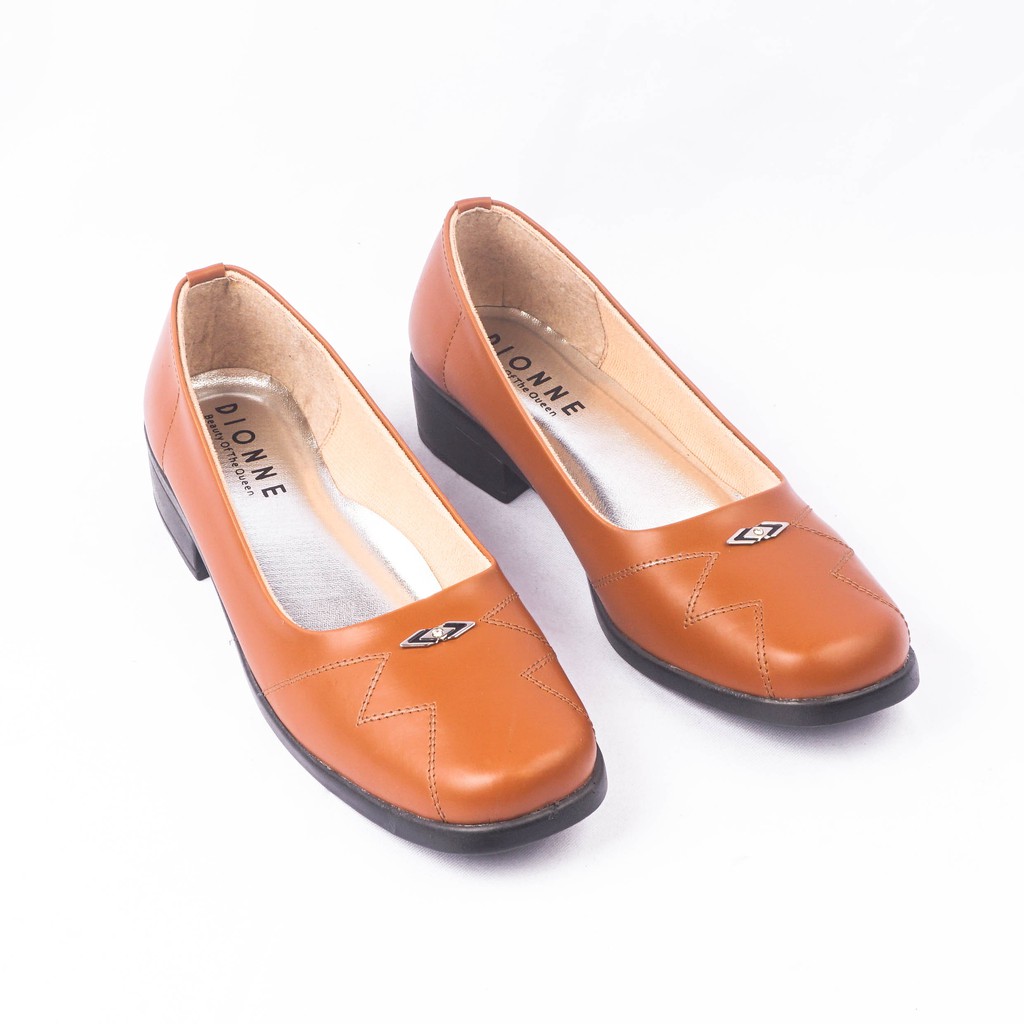 SEPATU WANITA FORMAL KERJA KANTOR PANTOFEL HIGH HEELS DIONE TRIANGLE ...