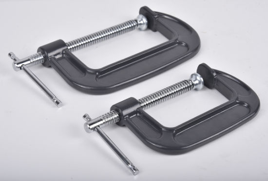 SET PERTUKANGAN KDK Klem C 8 Inch SATUAN Catok Clamp Penjepit Clam Kayu ...