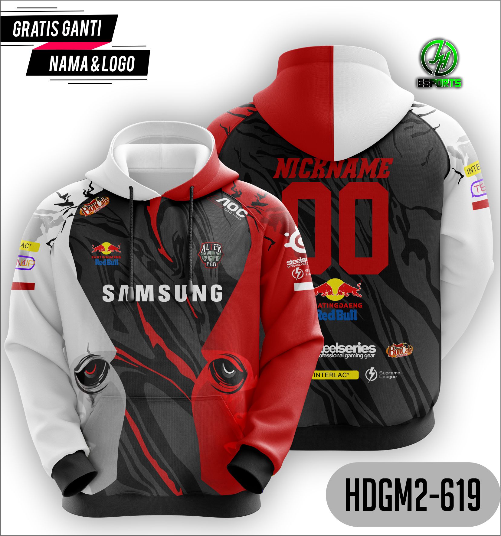 sweater/Hoodie Gaming MOBILE LEGEND Hoodie game jaket game-gaming-games ...