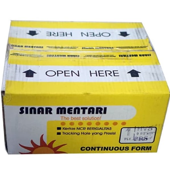 Continuous Form Sinar Mentari K1 PRS Ukuran 9,5 x 11 : 2 | Lazada Indonesia