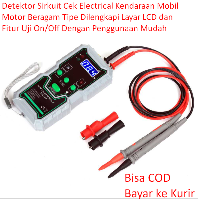 Detektor Sirkuit Cek Electrical Kendaraan Mobil Motor Beragam Tipe ...