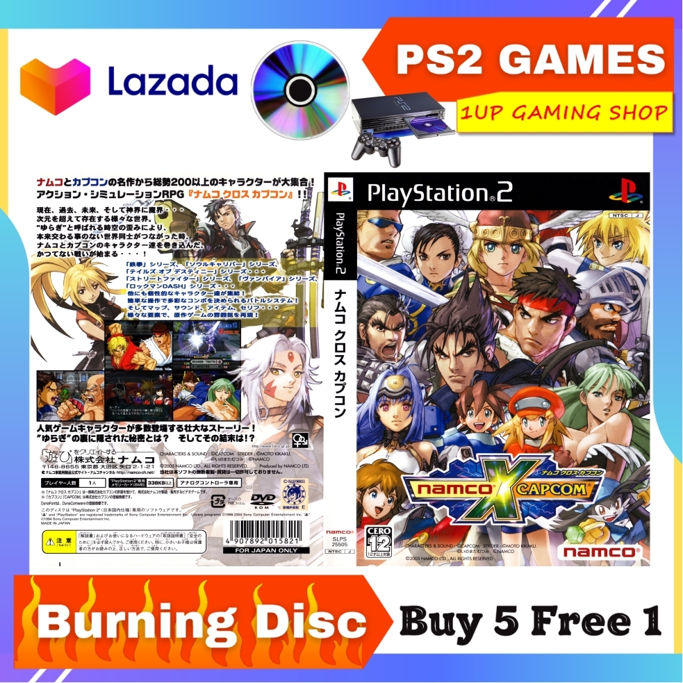 Kaset DVD Game PS2 Namco X Capcom | Lazada Indonesia