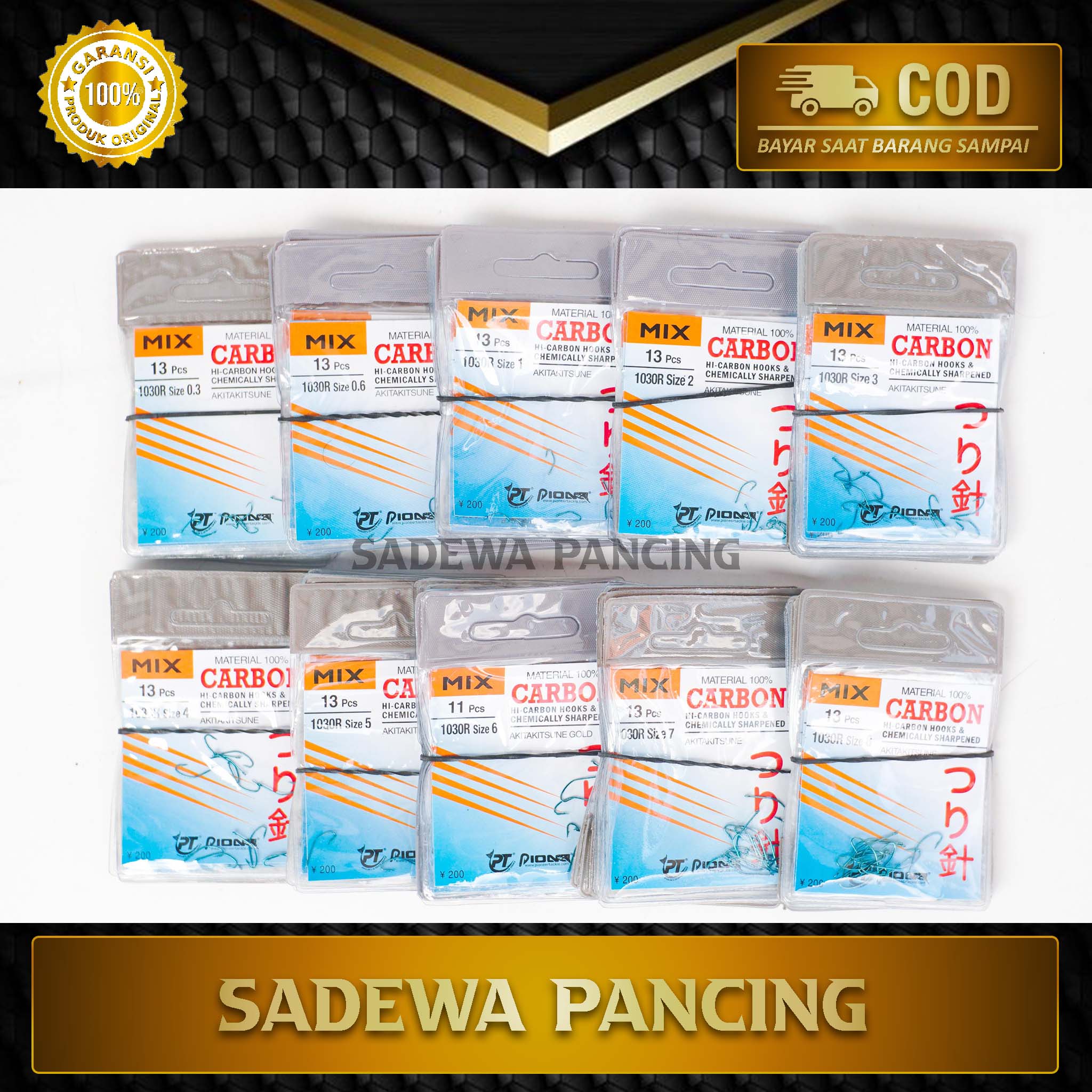 Mata Kail Mix Carbon 1030/ Kail Wader/ Kail Benteur/ Kail Carbon/ Kail ...