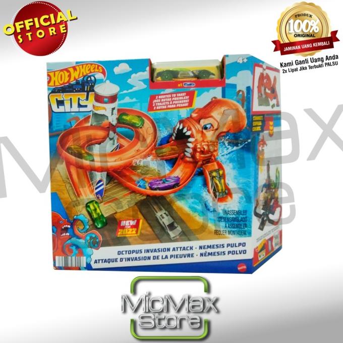 HOT WHEELS HOTWHEELS CITY OCTOPUS INVASION ATTACK NEMESIS LAB HDR29 ...