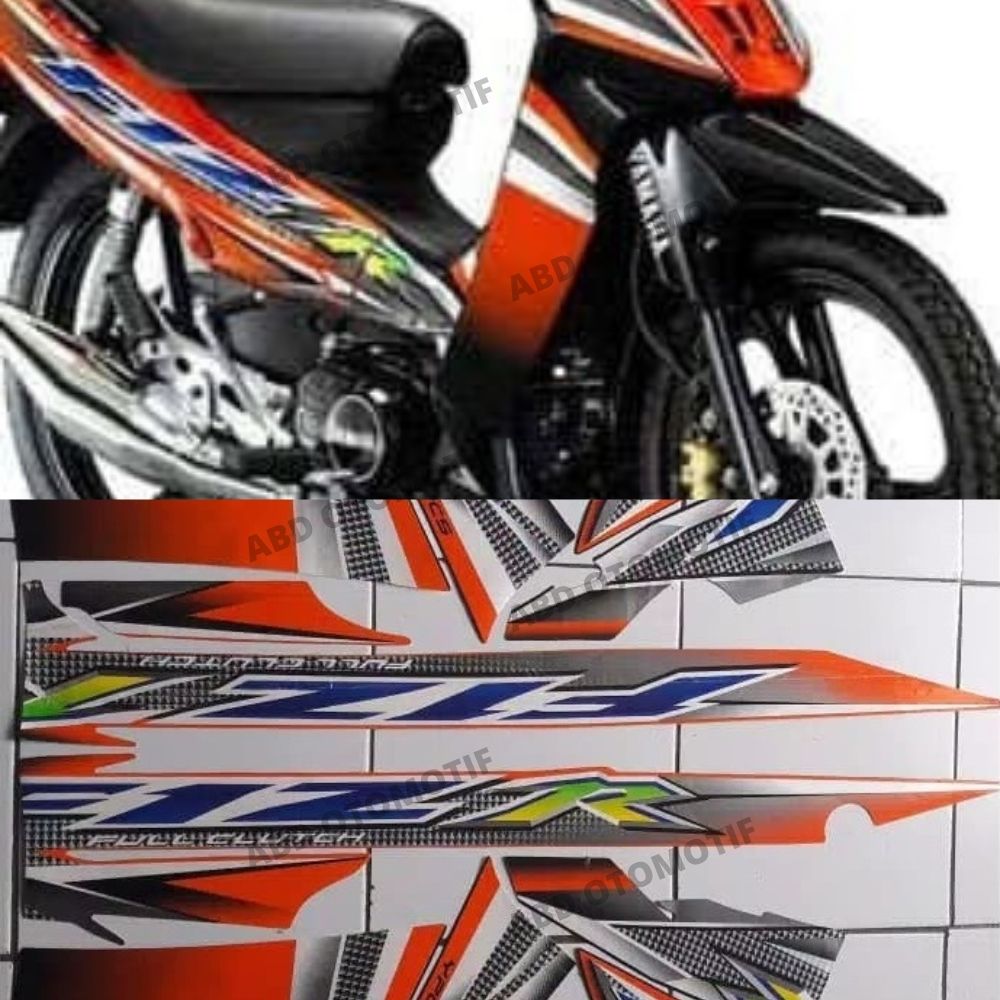 Stiker Sticker Striping fiz r 2004 orange hitam Murah | Lazada Indonesia