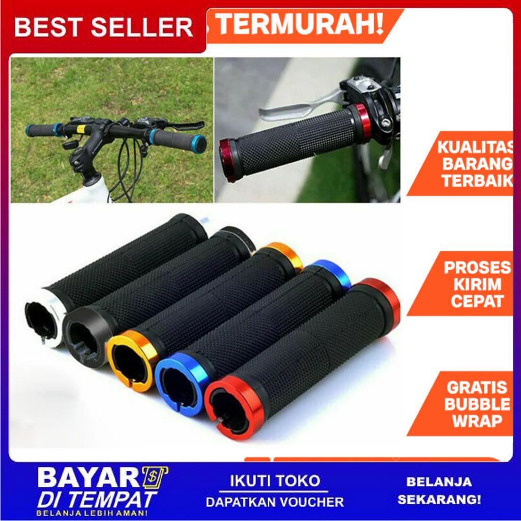 Grip Anti Slip Handgrip Sepeda Double Lock MTB Sepeda Lipat MTB ...