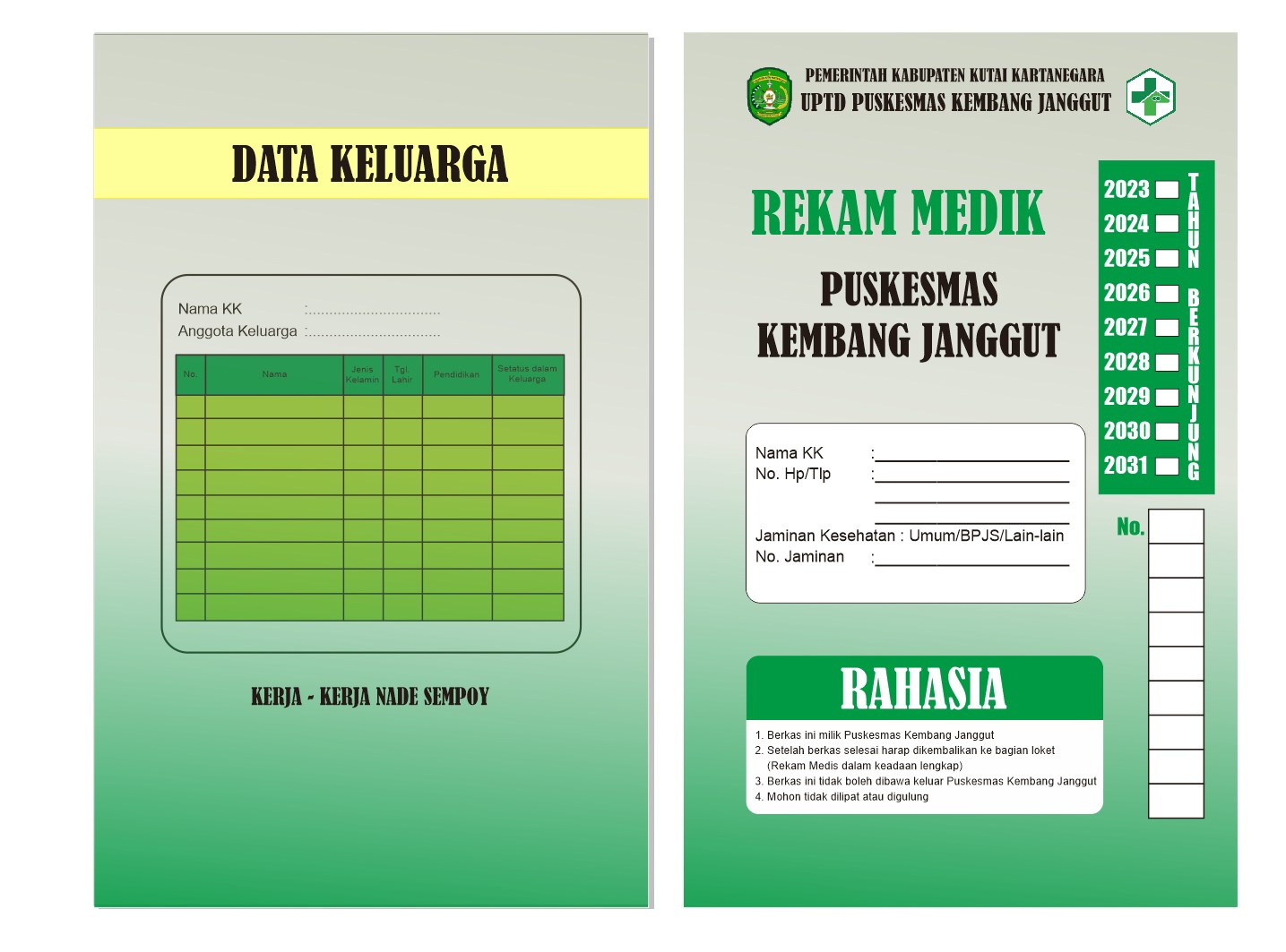 Cetak Map Rekam Medis Khusus 1000 Pcs | Lazada Indonesia