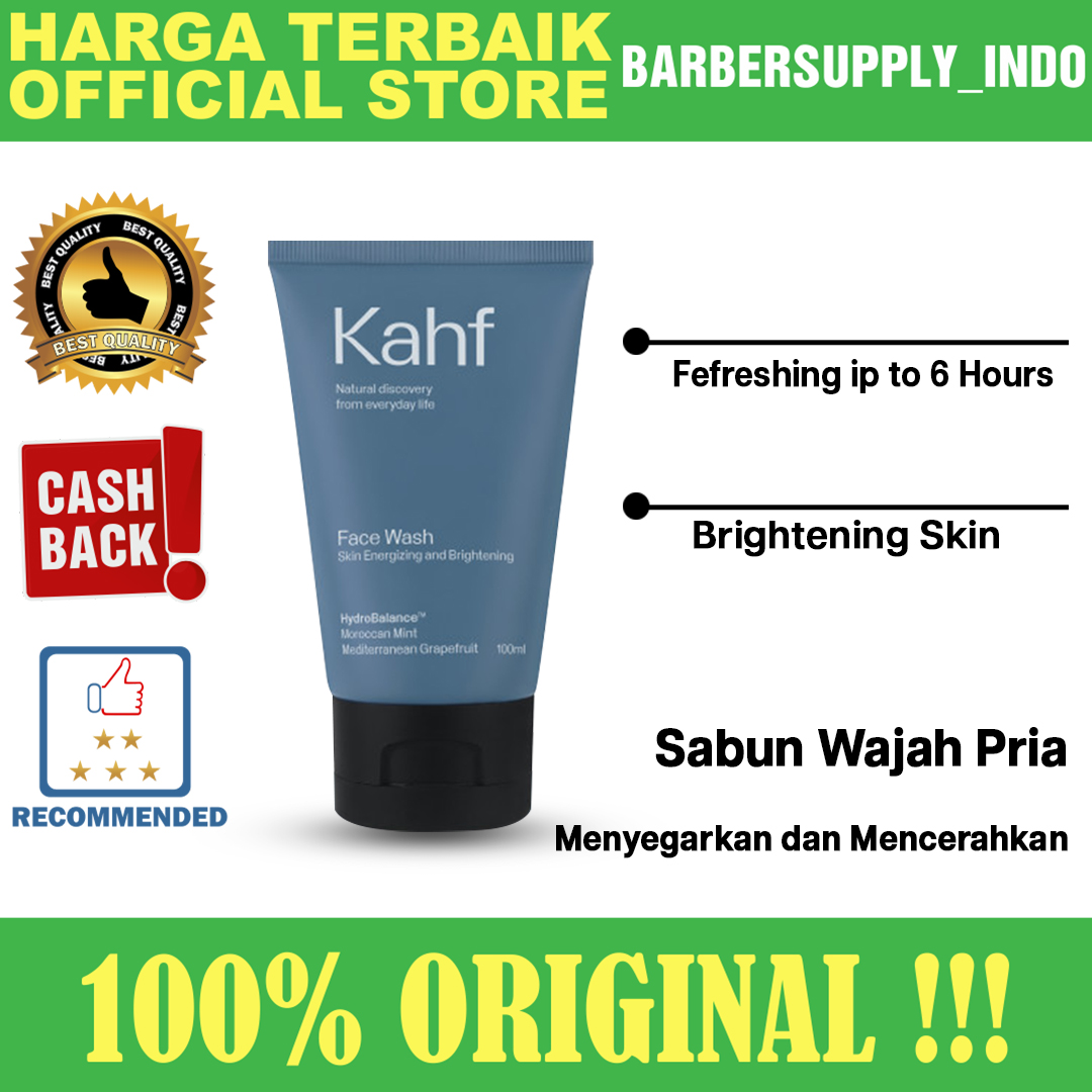 Kahf Face Wash Skin Energizing & Brightening Face Wash 100 ml | Lazada ...