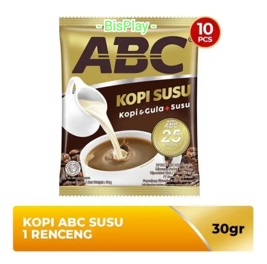 Kopi ABC Susu 10 Sachet x 20 gram ( Serenceng ) | Lazada Indonesia