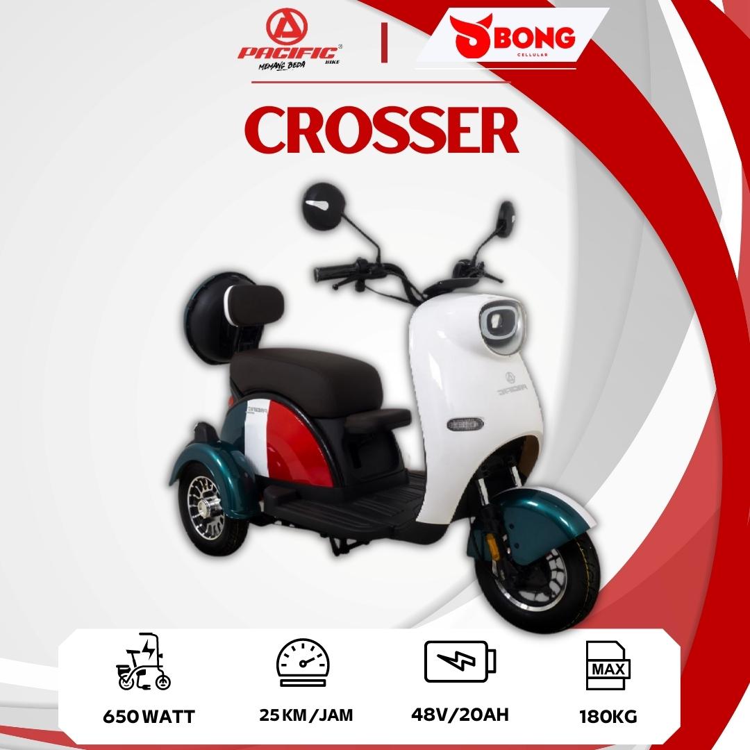 Sepeda Listrik Pacific Crosser Roda Tiga Terbaru | Lazada Indonesia
