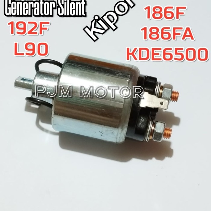 186 Relay dinamo starter bandit bendit Mesin genset solar 192 L90 ...