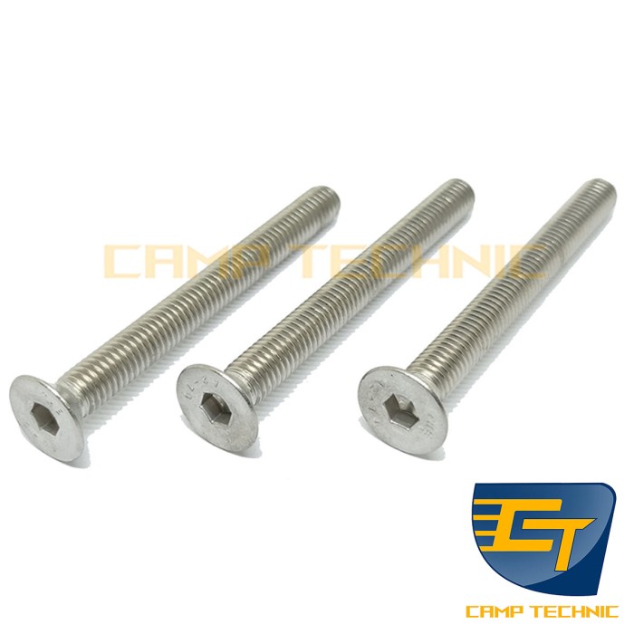 BAUT L FLAT DRAT 8MM PITCH 1.25MM STAINLESS KUNCI L HEXAGON 5 JFLSS-M8 ...