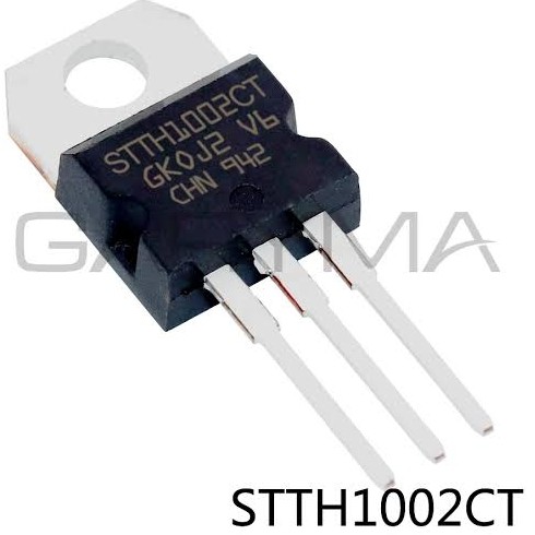 STTH1002CT STTH1002 ST Fast Recovery Diode To-220 Dioda 1020 10A 200V ...