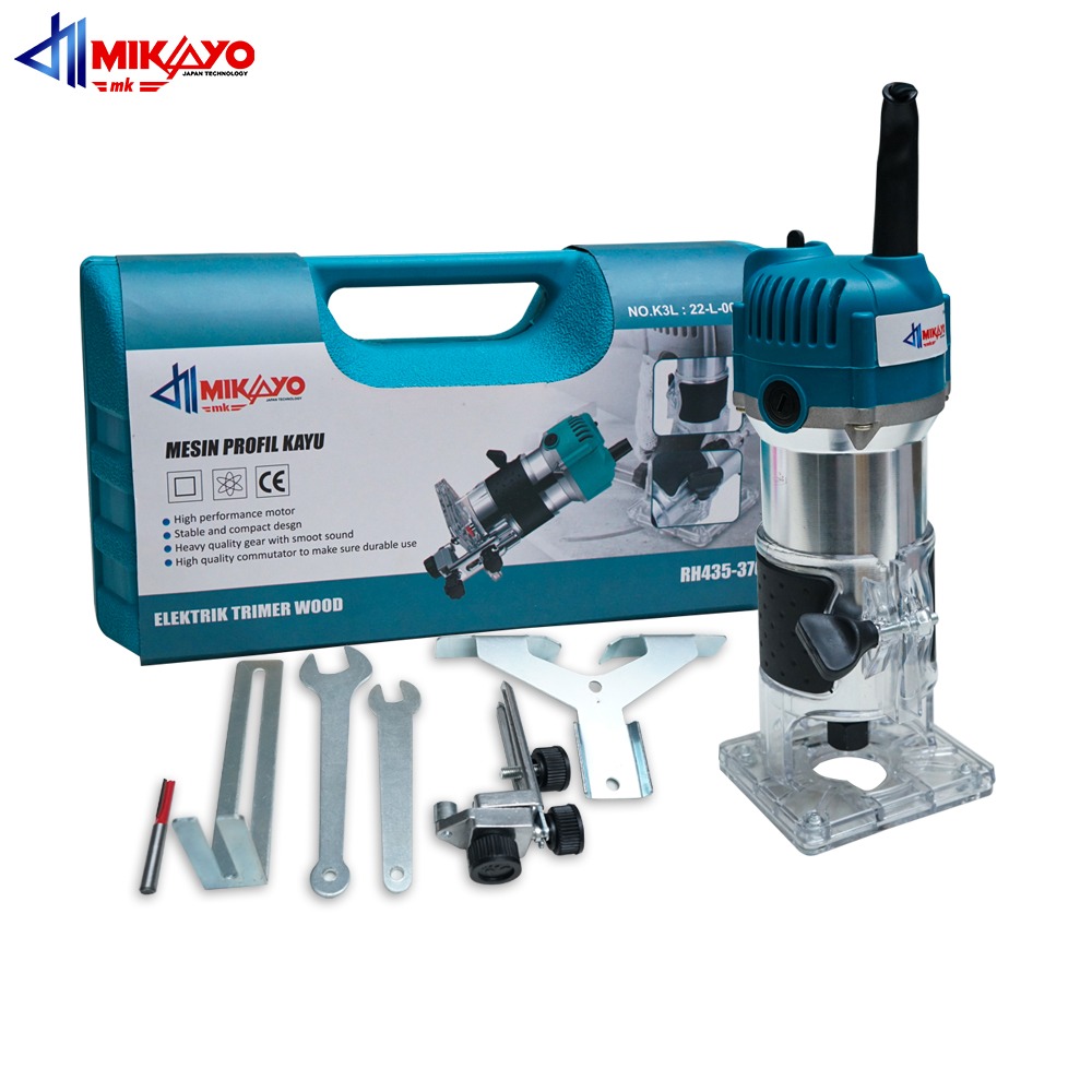 SPEK MAKITA M3701B Mesin Profil Kayu Wood Trimmer Router RTR6-1 GARANSI ...