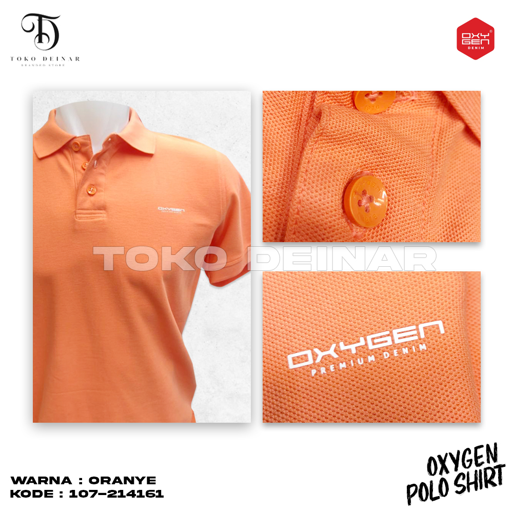 Tshirt Polo Pria / Oxygen Denim Official Store / Baju Kerah Laki-laki ...
