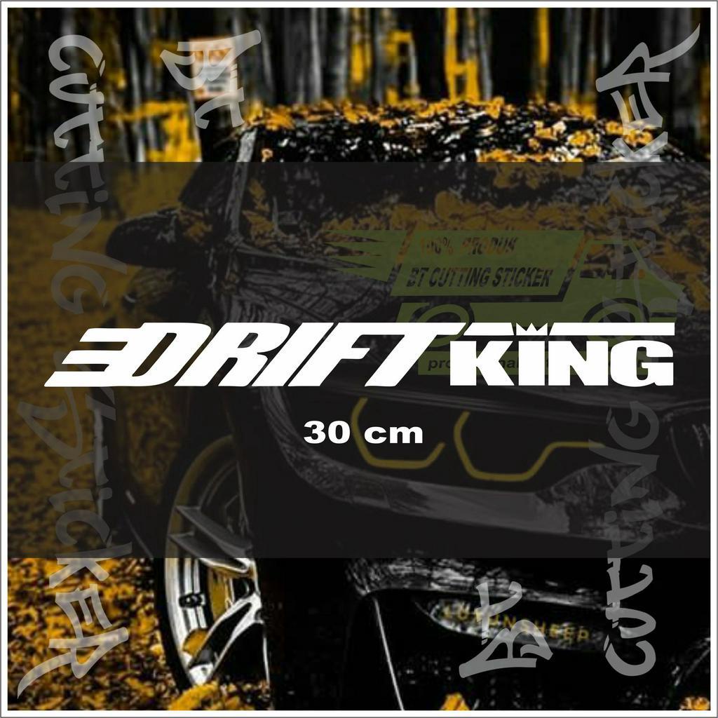 sticker drift king sticker mobil stiker jdm drift king stiker kaca ...