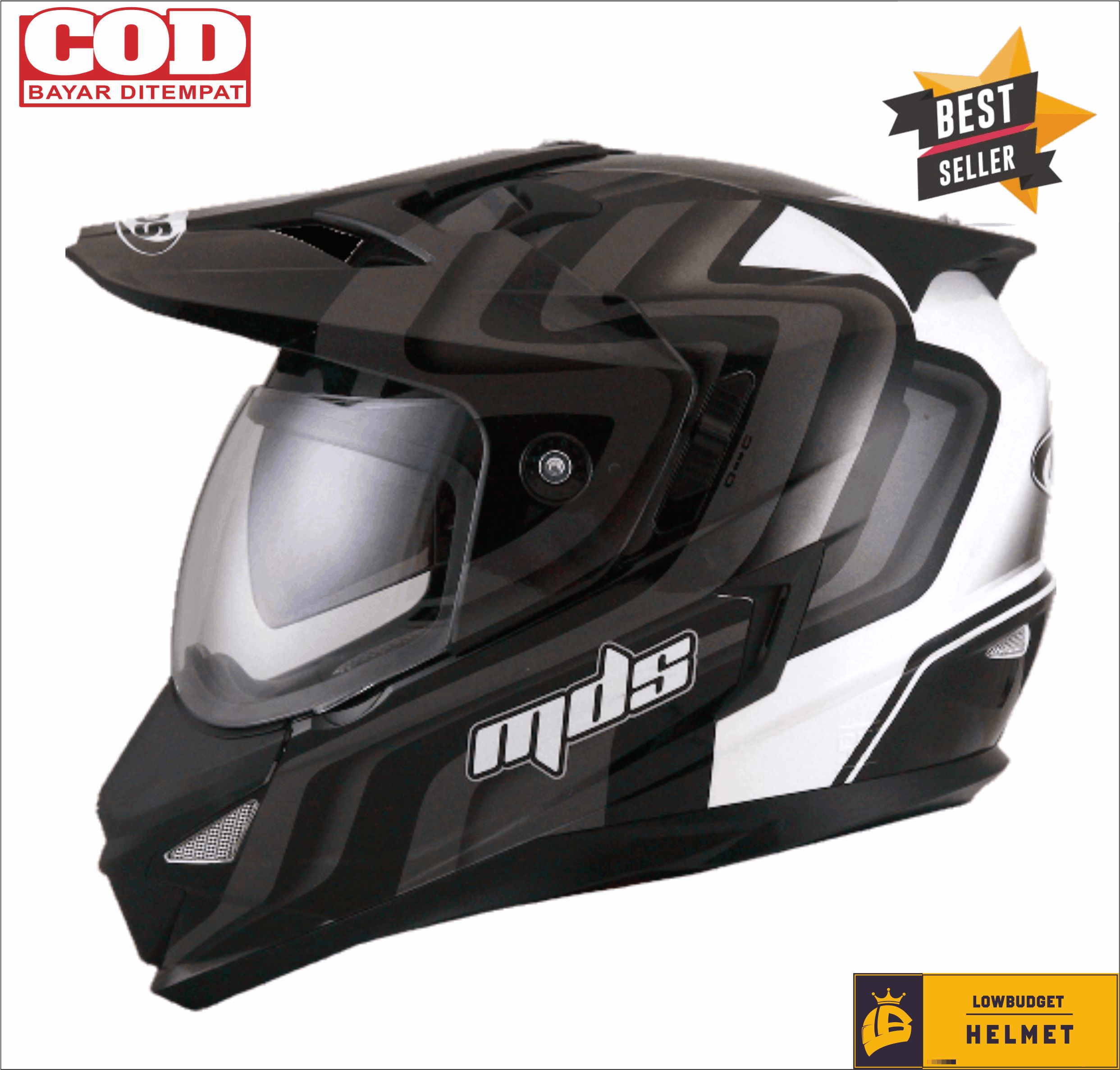 Helm MDS Super Pro Seri #1 Original Semi Cross | Lazada Indonesia