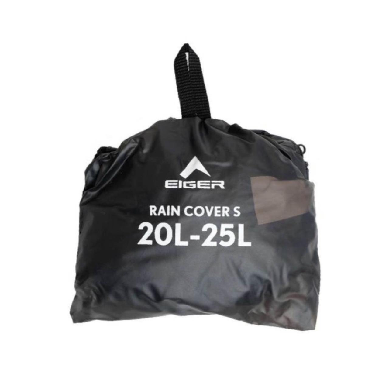 Rain Cover S Eiger Transparant 20-25L Black White | Lazada Indonesia