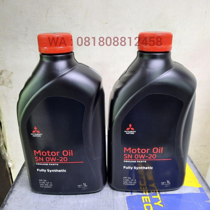 Oli Mesin Bensin 0W-20 Oil Gasoline Engine Asli Mitsubishi Xpander - RM ...