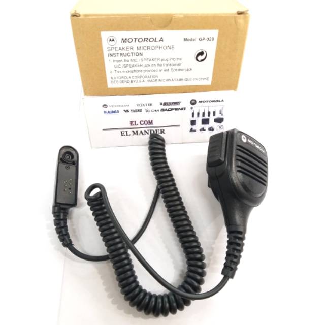EXTRAMIC HT MOTOROLA GP 338 GP 328 ATS 2500 - EXTRA MIC HT MOTOROLA ATS ...