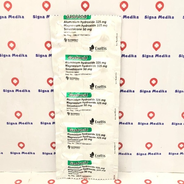 Gastrucid Strip Isi 10 Tablet - Obat Sakit Maag | Lazada Indonesia