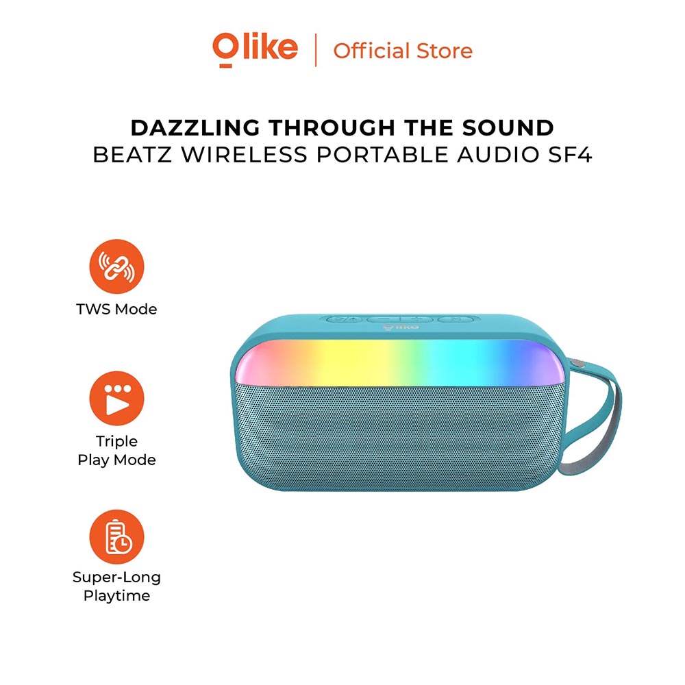 Olike SF4 Speaker Bluetooth Wireless TWS Mode USB Portable ORIGINAL ...