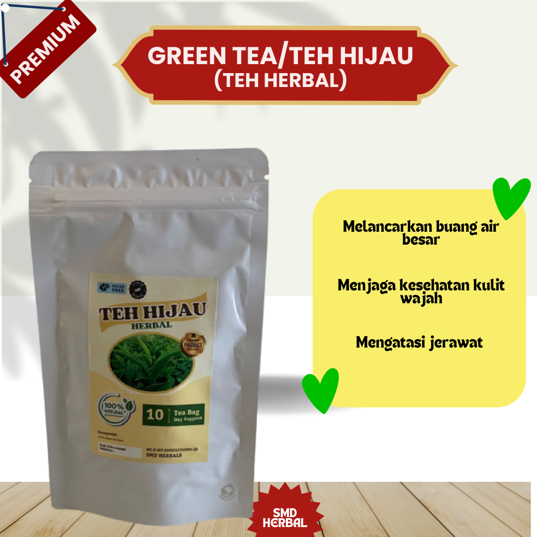 Teh Hijau / Green Tea Diet | Teh Herbal Diet-SMD | Lazada Indonesia