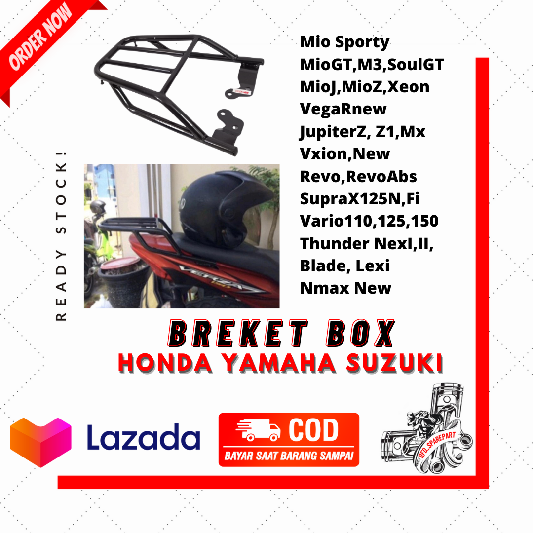 Breket Box Honda Verza, Brecket Box CB 150 R, Begel Box Vxion, Breket ...