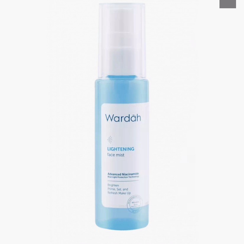 Wardah Lightening Face Mist 60 ml - Face Mist 3-in-1 dengan Advanced ...