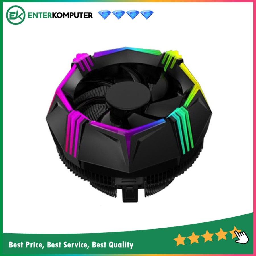 CUBE GAMING UFO - RGB Fan - Gaming Cooler for All Intel & AMD Socket ...