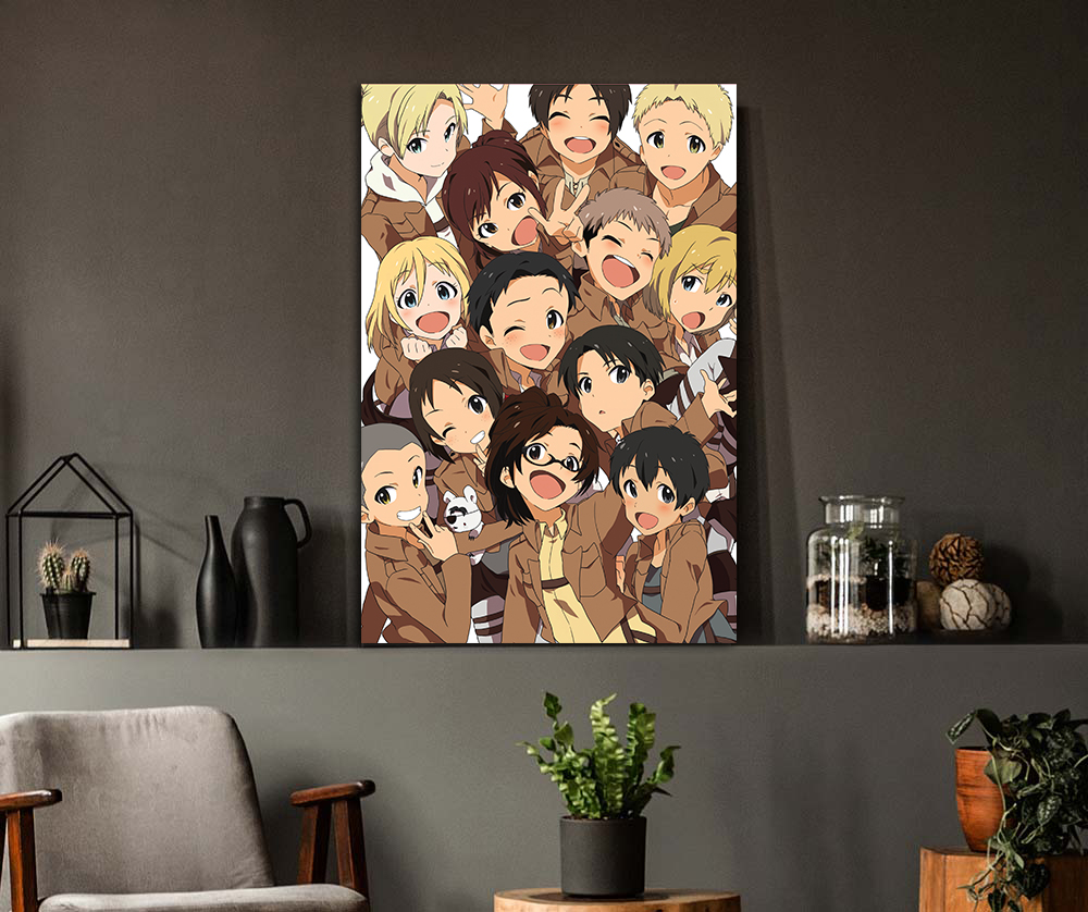 Hiasan Dinding Rumah Anime Attack on Titan/ Wall Decor AOT 9 mm ...