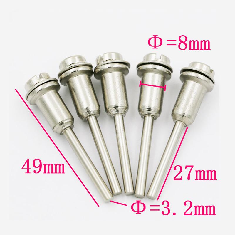 5Pcs/Lot 3.17Mm Shank Mandrel Hss Cutting Arbor Fixed Cut-Off Wheel ...