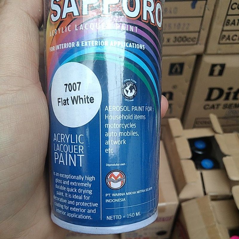saporo acrylic lacquer paint pilok pilox sapporo 150ml saporo spray ...