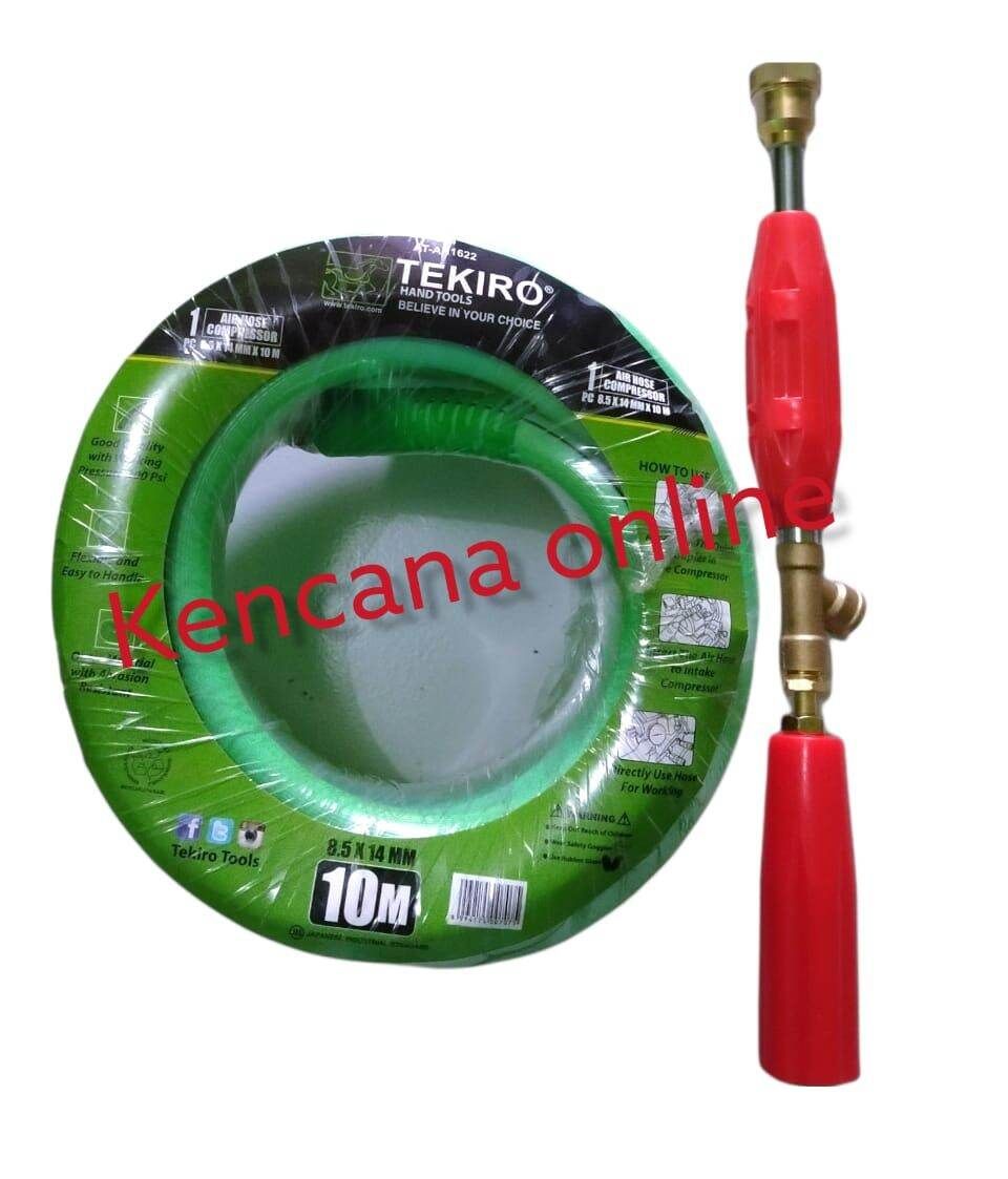 Tekiro selang mesin cuci motor mobil 10 m paket semprotan sanchin 30cm ...