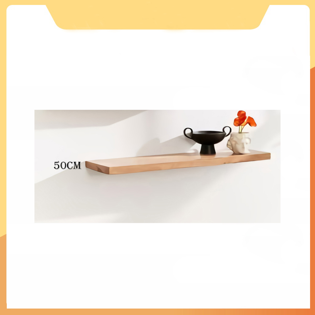 Rak Ambalan Dinding Kayu Minimalis Ambalan Dinding Tempel | Lazada ...