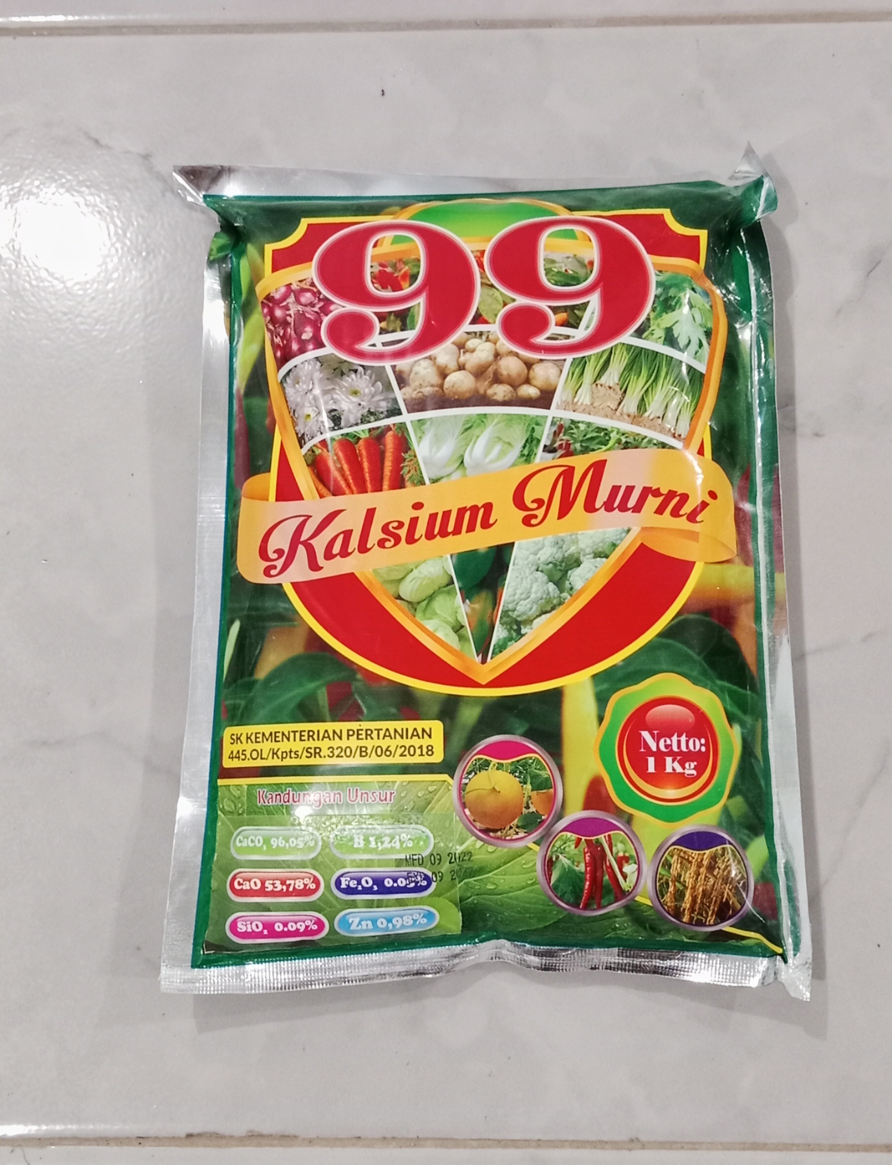 Pupuk Kalsium Murni 99 Kemasan 1 Kg | Lazada Indonesia