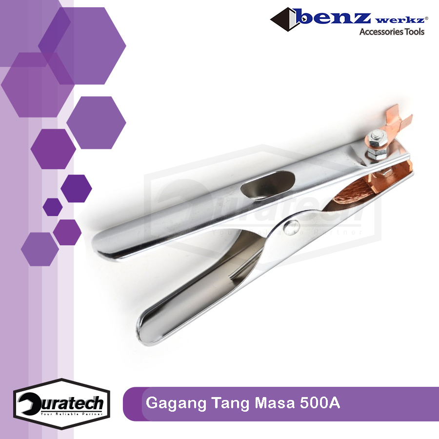 Tang Massa 500A / Tang Masa Mesin Las 500A Benz / Earth Clamp 500A ...