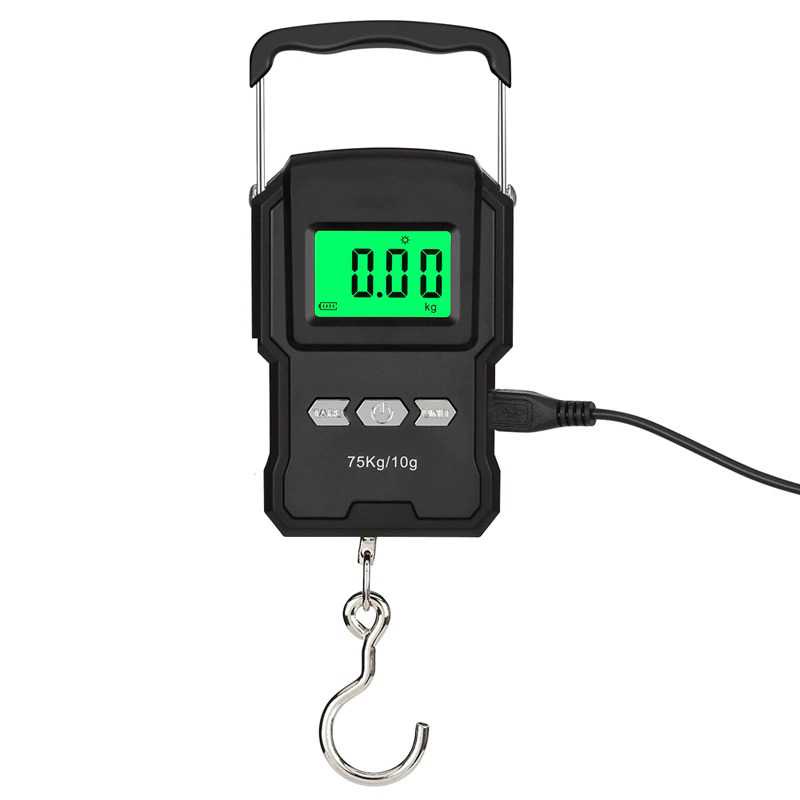 Timbangan Digital Koper Portable Electronic Scale 75KG - WHA27 ...