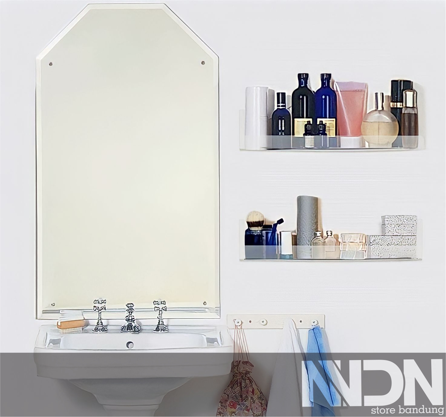 Rak Dinding Akrilik Tempel Tembok Serbaguna, Tempel Dinding akrilik ...