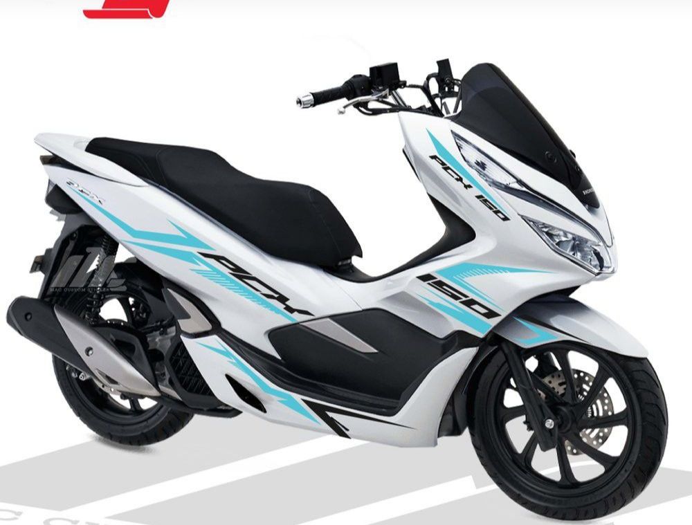 CB-PCX-04 PCX PUTIH -CUTTING STICKER PCX - STRIPING CUTTING PCX PUTIH ...