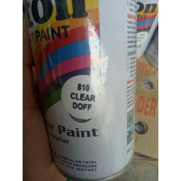 cat semprot pylok pilok pilox diton 300cc warna black hitam doff glosy ...