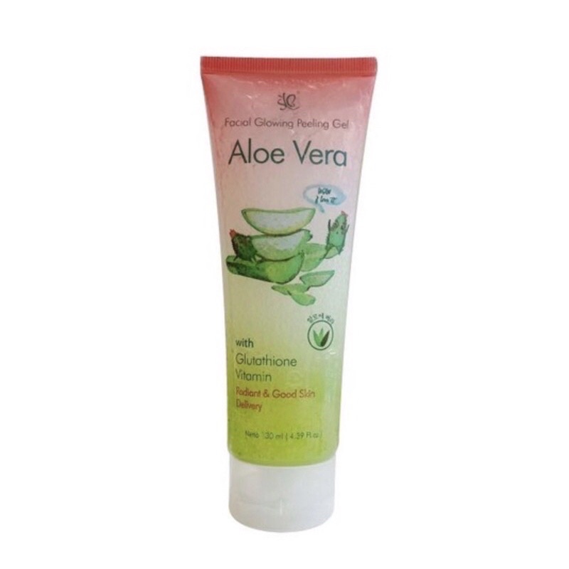 SYB PEELING GEL ALOE VERA CHARCOAL MILK N SNAIL FACIAL GLOW MUKA SBY ...