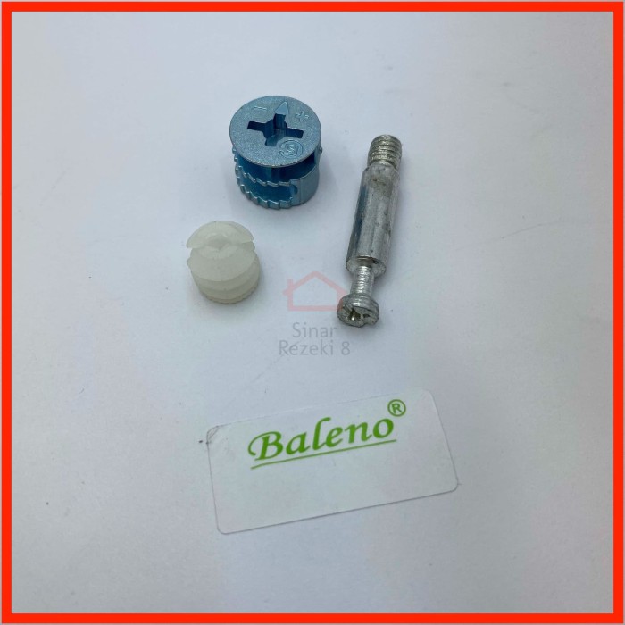 -baut- minifix s baut knock down skrup + casing 15 3,5 cm -mur ...