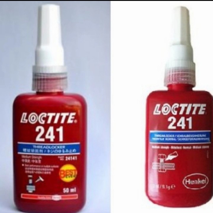 Loctite 241 50ml Tread Locker Medium Strength / Lem Loctite | Lazada ...