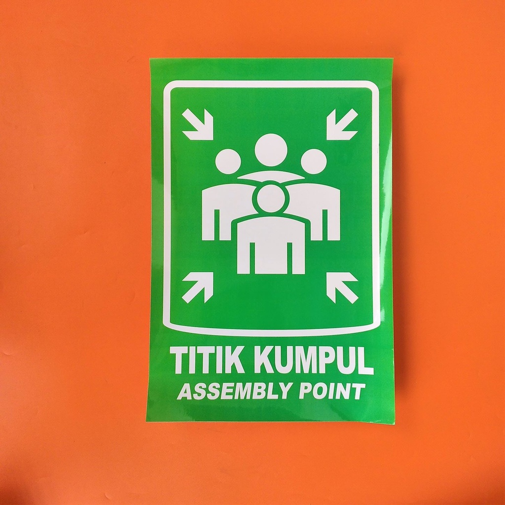 Stiker ukuran A3 - Stiker titik Kumpul - Stiker Laminasi Glossy ...
