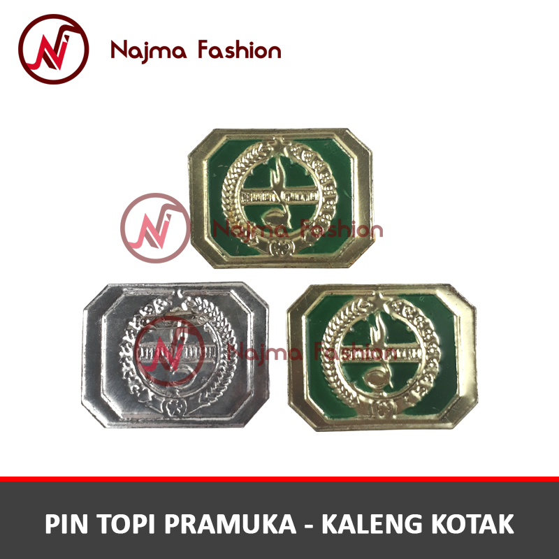 N359- Pin Topi Pramuka Baret/Pin Topi Kaleng/Pin Tanda Topi Baret ...