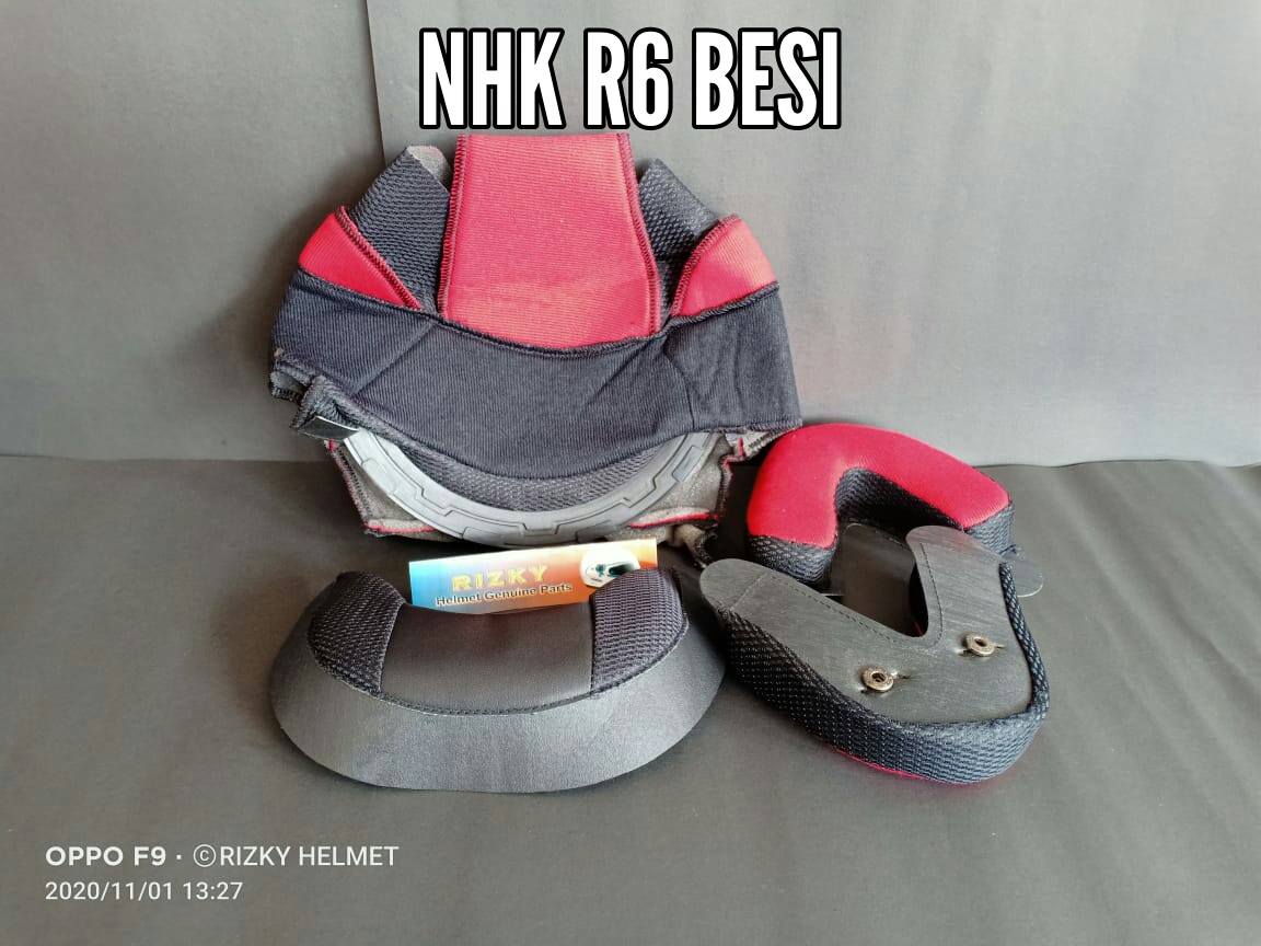 Busa Helm NHK R6 Kancing Besi + Kaca Helm NHK R 6 Free Rachet | Lazada Indonesia