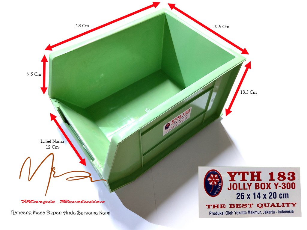 MRG - Rak Susun Kertas Rak Baut Stackable Jolly Box Hanata Kenmaster ...