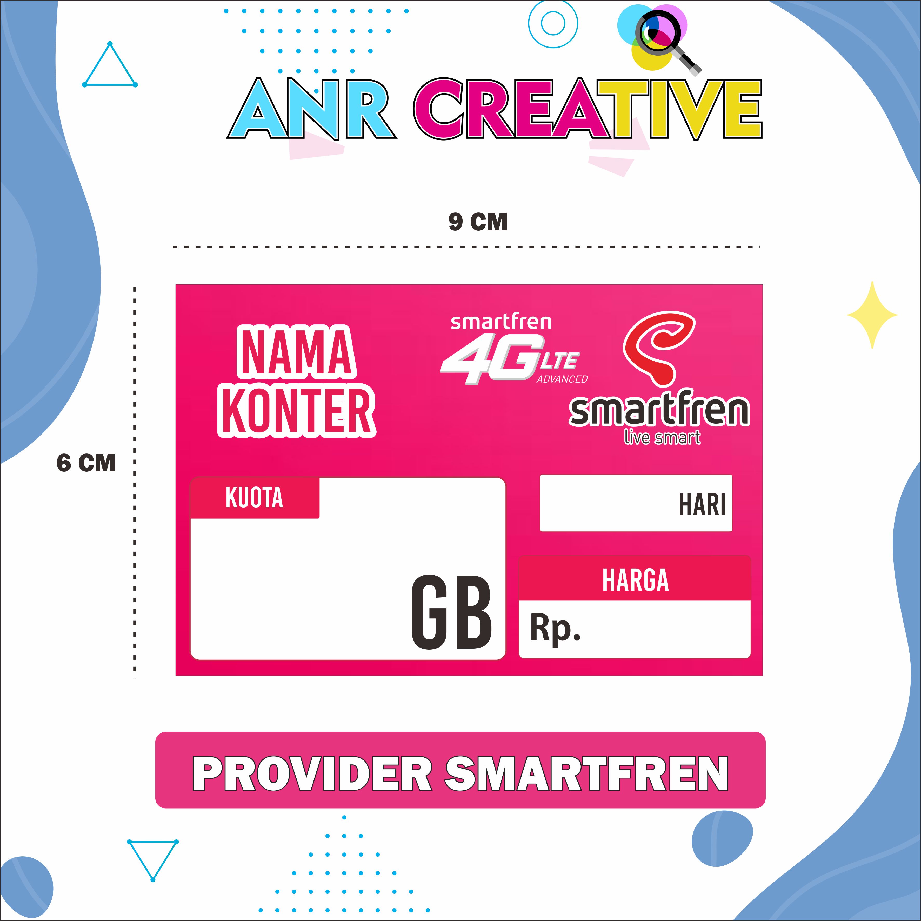 Display Paket Data/Label Voucher, Display Konter Murah (Minimal order 25pcs) BISA COD | Lazada ...