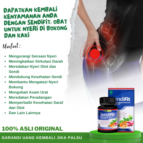Sendifit Obat Kapsul Herbal Membantu Meredakan Nyeri Bokong Sampai Kaki ...